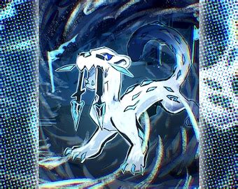 Chien Pao Pokemon Print 8 5x11 Artwork Fan Art T For Fans Room