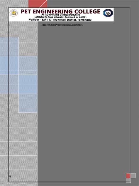Ppl Notes Pet Pdf Boolean Data Type Integer Computer Science