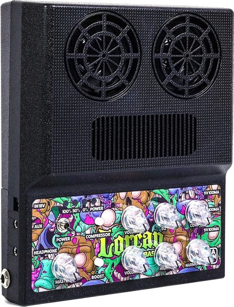 Vangoa Bass Guitar Amplifier 15w Portable Electric Bass Combo Amp Small For Bass