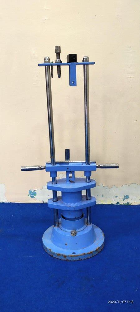 Analog Blue Aggregate Impact Testing Machine For Laboratory Packaging Type Wooden Box At Rs