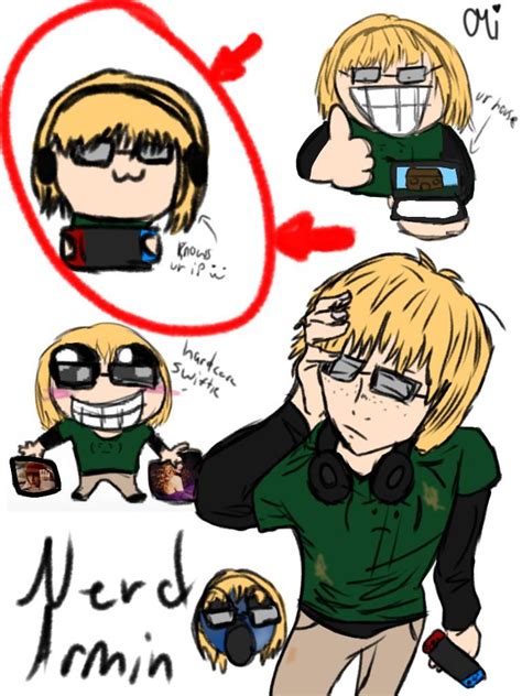 Nerd Armin By Thatsubaruu On Deviantart