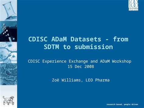 ppt research based people driven cdisc adam datasets from sdtm to