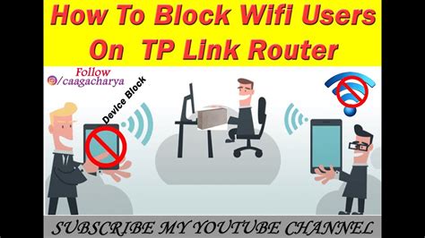 how to block wifi users on tp link router youtube