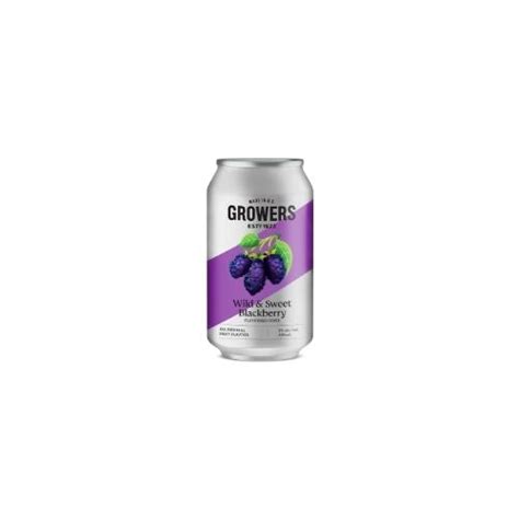 Shop Growers Wild And Sweet Blackberry Flavoured Cider Bc Cider