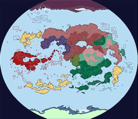 Map Of The Avatar World In Ad 1985 214 Years After Canon Airbender Genocide And 40 Years After