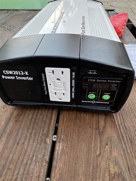 Magnum Energy Power Inverter Csw2012 X Pure Sine Wave Inverter Free Shipping Ebay