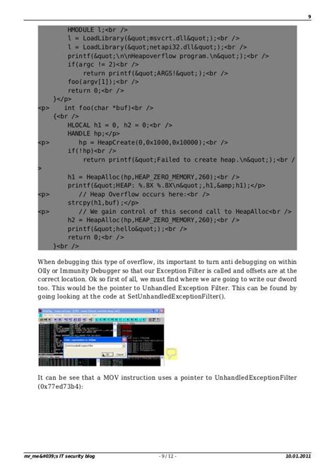 Heap Overflows For Humans 101