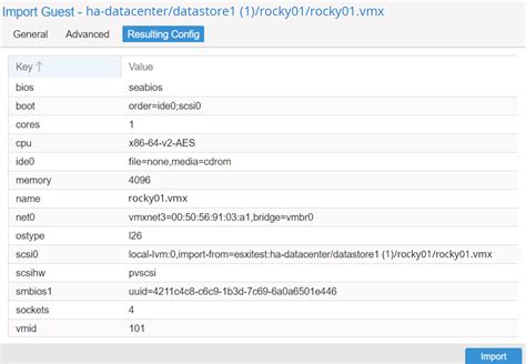 Kb450347 Migrating Vm Disks From Vmware To Proxmox Using Proxmox Import Tool Wizard 45drives