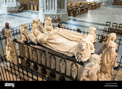 The Tomb Of Duke Francis Ii Of Brittany And Marguerite De Foix By