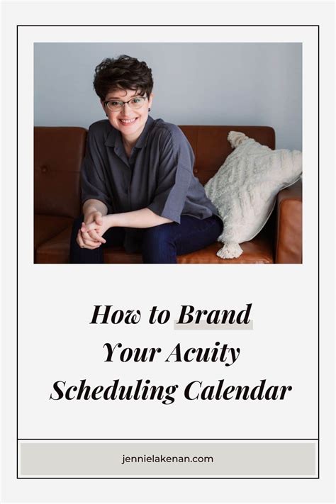 How To Brand Your Acuity Scheduling Calendar Jennie Lakenan