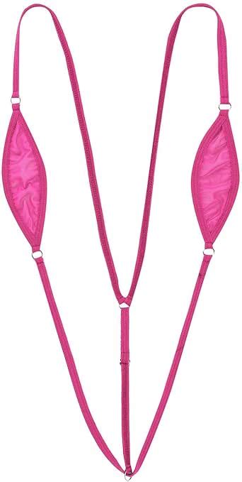 Zdhoor Woman Micro Bikini G String Extreme Slingshot Lingerie One Piece