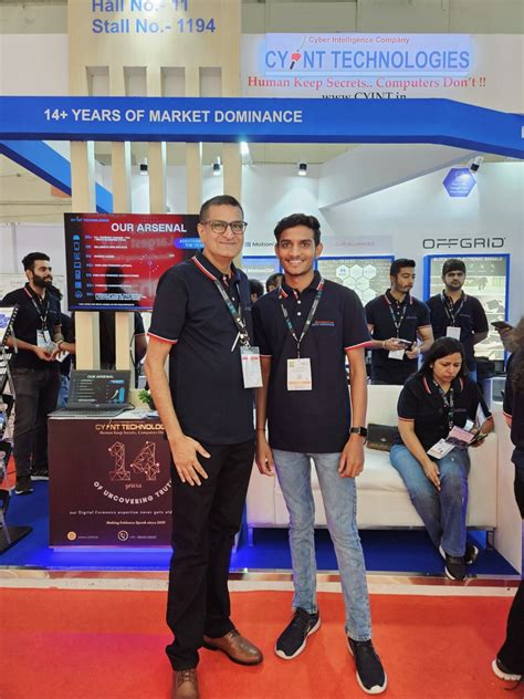 Aman Patidar On Linkedin Digitalforensics Milipol2023 Cybersecurity