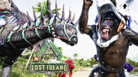 Ark Dinopithicus Boss Lost Island Ark Official Youtube