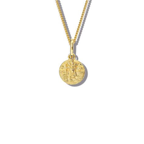 st christophe small gold pendant cassandra goad