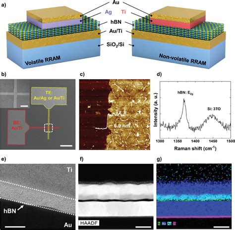 Characterization Of Hbn‐based Volatile And Nonvolatile Rram A