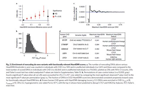 Genomic Analyses Implicate Noncoding De Novo Variants In Congenital
