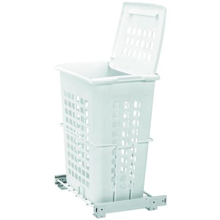 Rev A Shelf HPRV 1925 S Value Line 18 3 4 W Polymer Pull Out Laundry Basket Clothes Hamper With