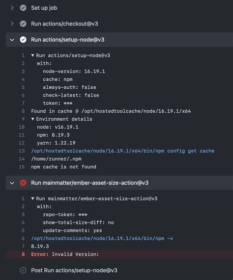 invalid version · issue 71 · mainmatter ember asset size action · github