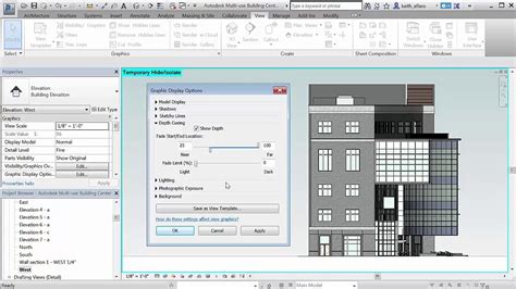 Revit Plan Depth Cueing At Olga Patrick Blog