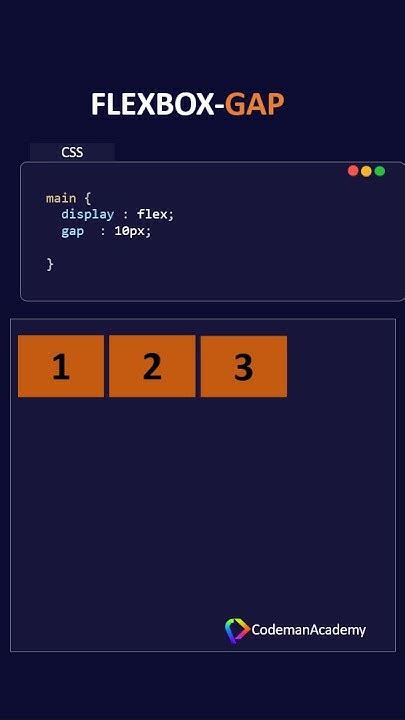 🚀 learn css flex gap in 20 sec html css tutorial youtube