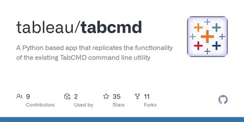 Releases · Tableau Tabcmd · Github
