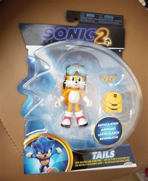 Sonic The Hedgehog Movie 2 Tails With Backpack And Gizmo Wing 4580344147