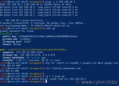 alpine linux set up wireguard vpn server nixcraft
