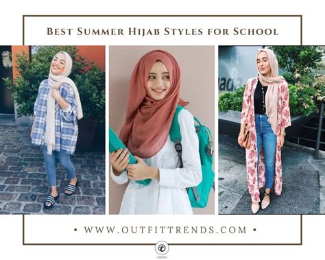 30 Cute Hijab Styles For University Girls