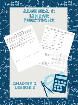 Linear Functions Guided Notes Independent Practice By Algebro World