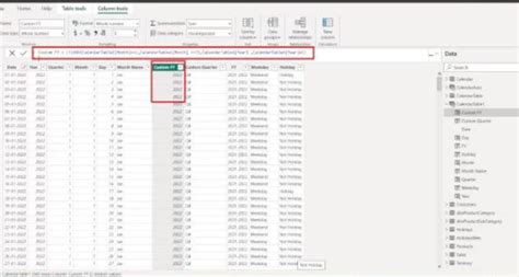 Power Query Calendar Vidicorp