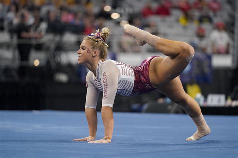 In Ncaa Womens Gymnastics A Texas Sized Hole Ap News