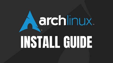 How To Install Arch Linux A Step By Step Installation Guide Front Page Linux
