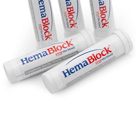 Hemablock Hemostatic Powder 2 Gm Tube Sachet 5 Pack — Lambert Vet Supplies