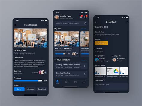 Task Manager Mobile App UI Design Behance Task Manager Mobile App UI Design Behance