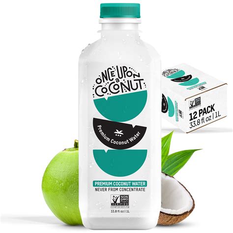 Premium Coconut Water 1 Liter Bottle Once Upon A Coconut