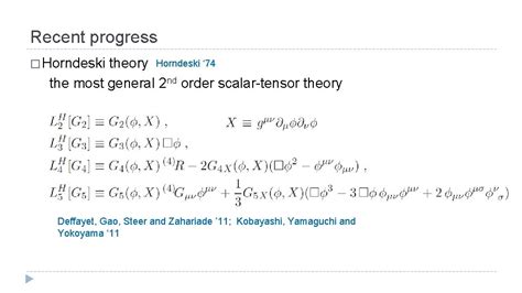 Phenomenology Of Beyond Horndeski Theories Kazuya Koyama University
