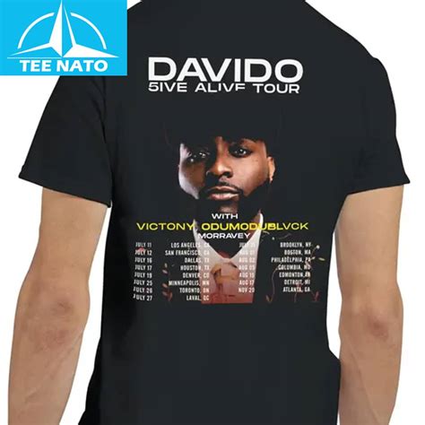 Trade Davido 5ive Alive Tour Shirt 44 2025 Q92 Wdjq