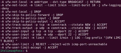 How To List All Iptable Rules On Linux Its Linux Foss