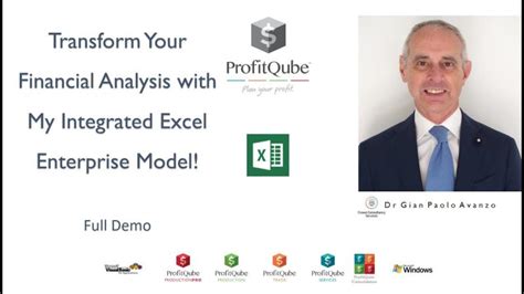 Learn Financial Analysis With Profitqube™ Gian Paolo Avanzo Posted On