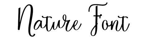 Nature Font DaFоит 𝓈𝓉𝓎𝓁𝑒