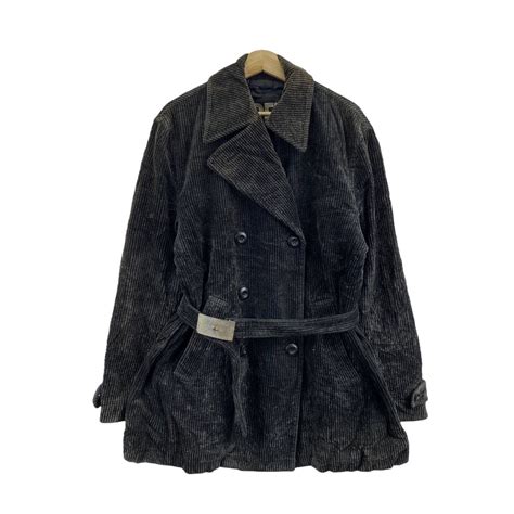 Avant Garde × Ppfm Ppfm Peyton Place Punk Corduroy Parka Trench Coat Jacket Grailed