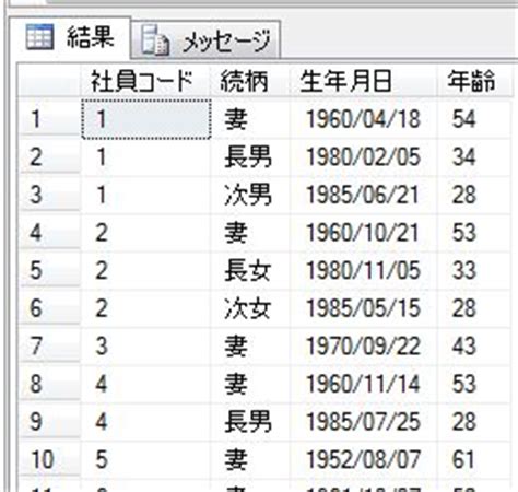 SQL日付関数年齢計算 DB SQL 技術ブログ