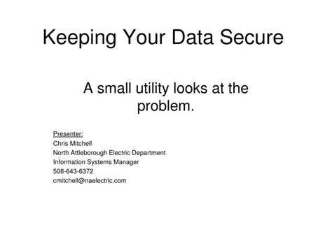 Ppt Keeping Your Data Secure Powerpoint Presentation Free Download Id 4397706