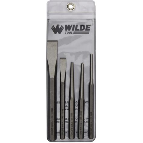 5 Piece Punch And Chisel Set K5 Wilde Tool