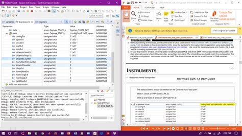 CCS AWR1642BOOST CCS ADC Data Problem DMA Interrupt Counter DmaIntCounter And Chirp