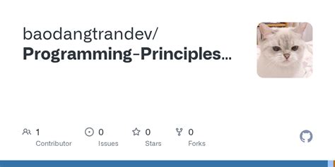 Github Baodangtrandevprogramming Principles Language Semester 233 Hcmut