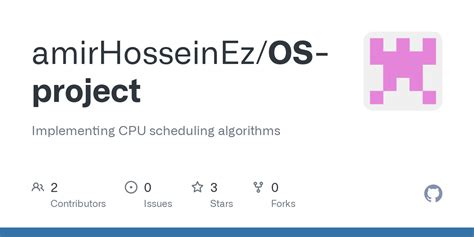 GitHub AmirHosseinEz OS Project Implementing CPU Scheduling Algorithms