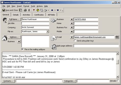 Goldmine To Outlook Conversion
