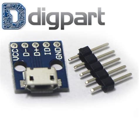 Jual Micro Usb Interface Power Adapter Board Usb 5v Breakout Module Indonesia Shopee Indonesia