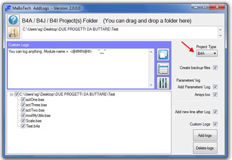 Addlogs B4a B4j B4i Automatic Insertion Of Log Statements B4x